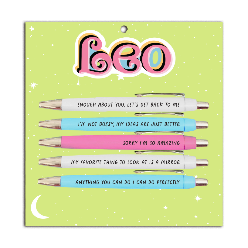 Leo Pen Set | The Black Scintilla